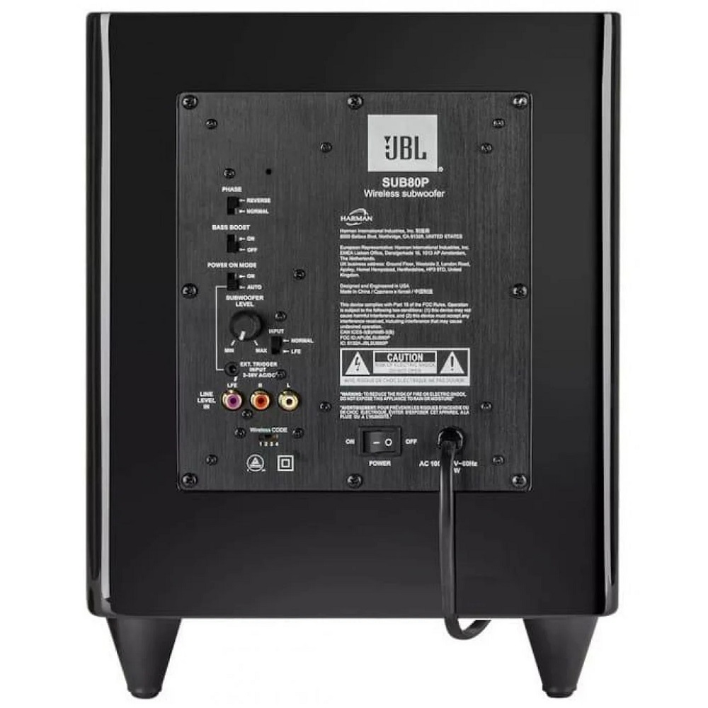 ⏩ Купити Сабвуфер JBL SUB 80P, Black (JBLSUB80PBLKEU) Гарантія Кредит ...