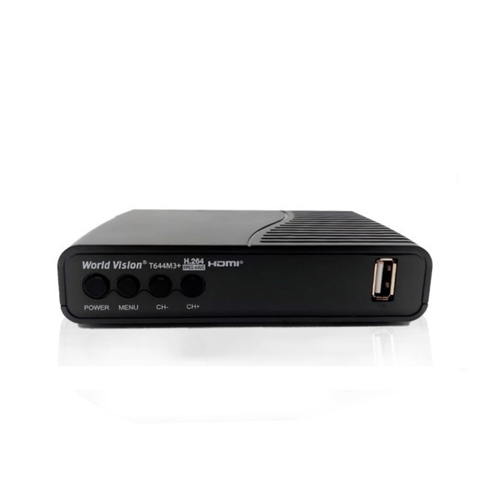 ⏩ Купить TV-тюнер внешний автономный World Vision Т644M3+ FM, Black ...